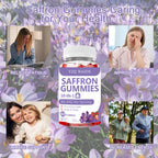 Saffron gummies for daily vitamins