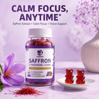 Saffron gummies for daily wellness
