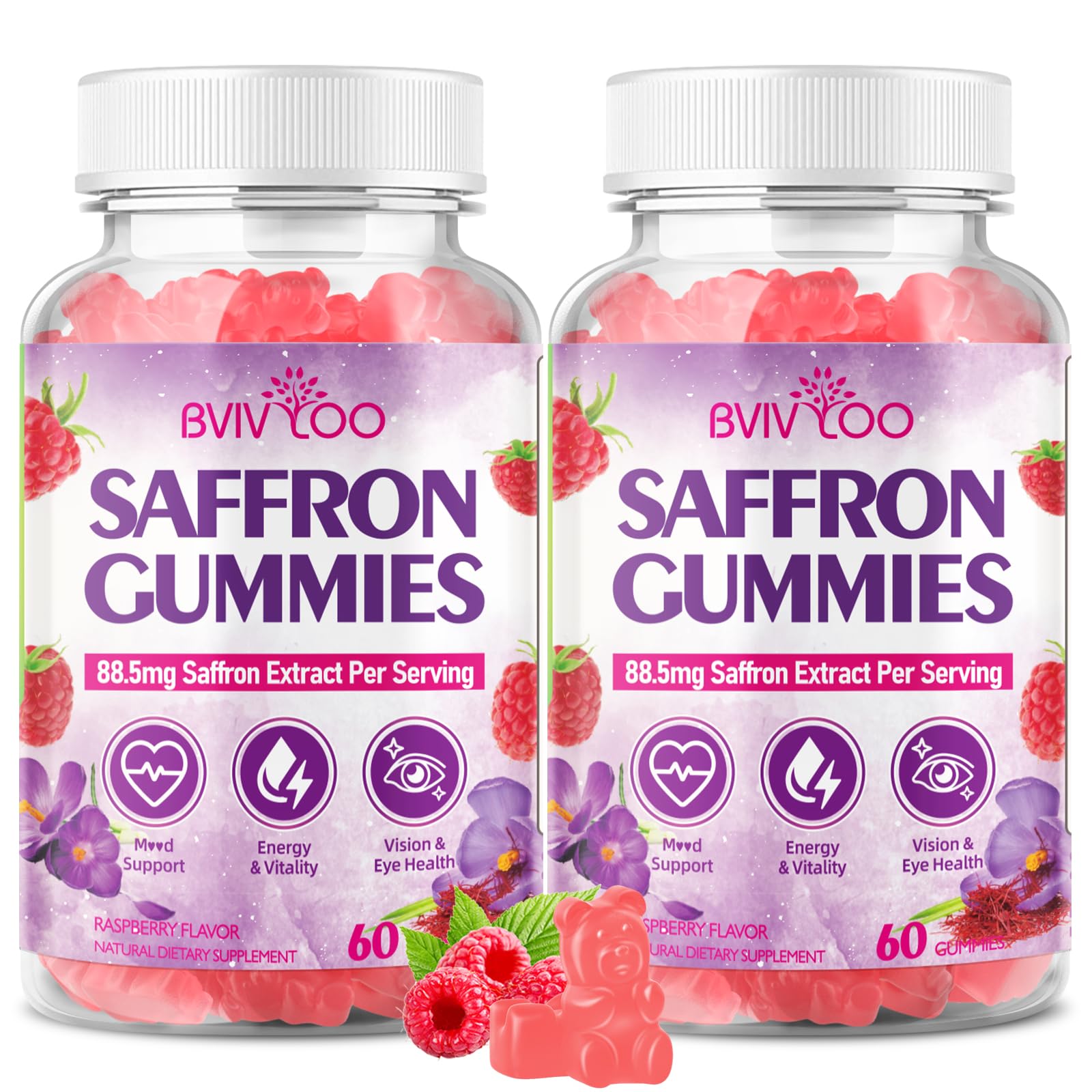 Saffron gummies for daily wellness