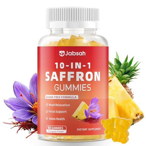 Saffron gummies for daily wellness