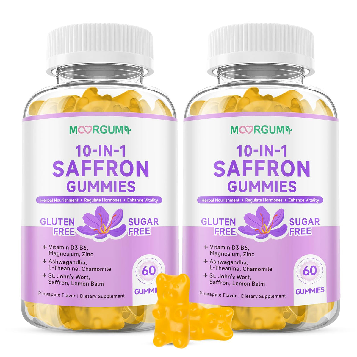 Saffron gummies for daily wellness
