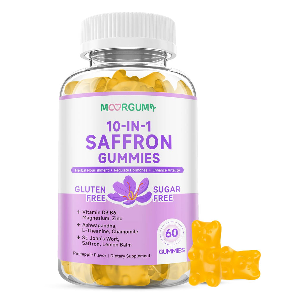 Saffron gummies for daily wellness