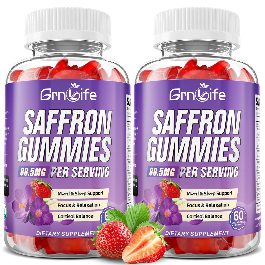 Saffron gummies for daily wellness