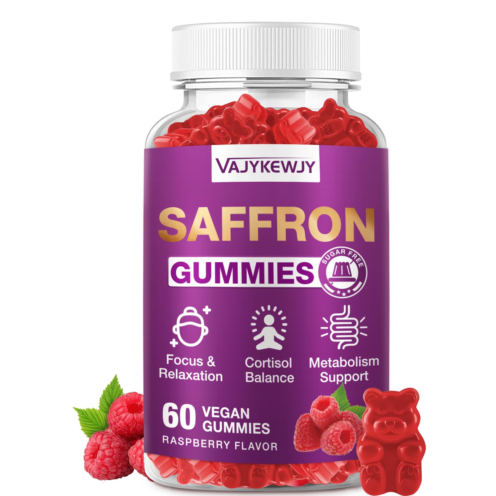 Saffron gummies for daily wellness