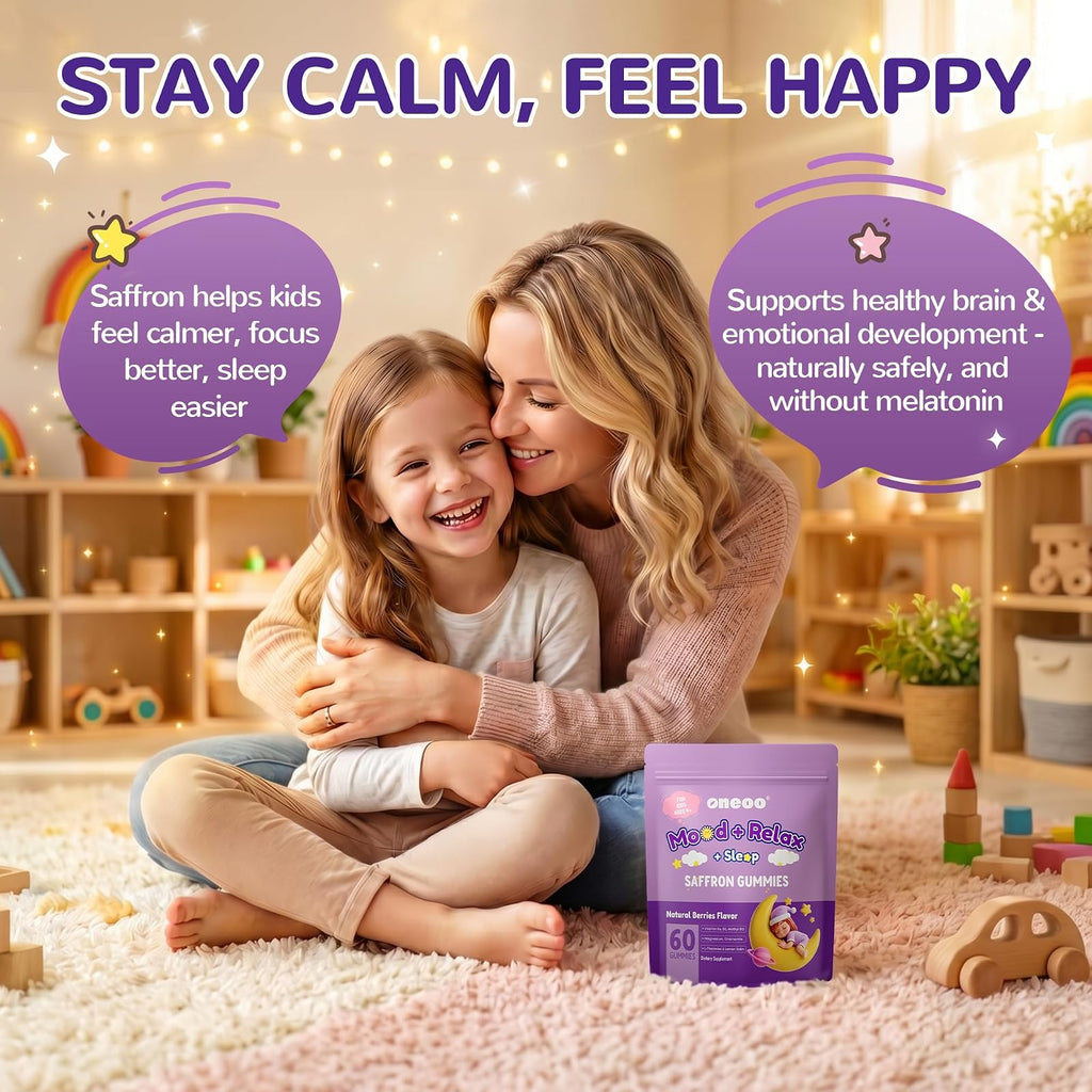 Saffron gummies for emotional balance