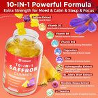 Saffron gummies for kids' health