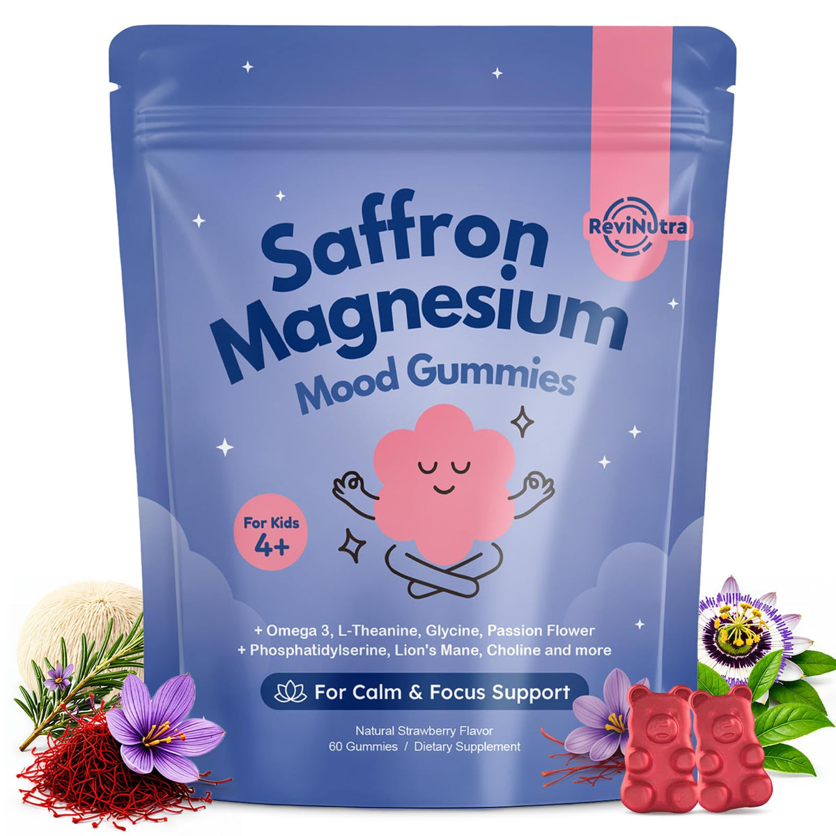 Saffron gummies for kids health