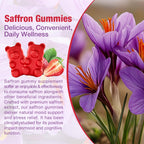 Saffron gummies for mood enhancement