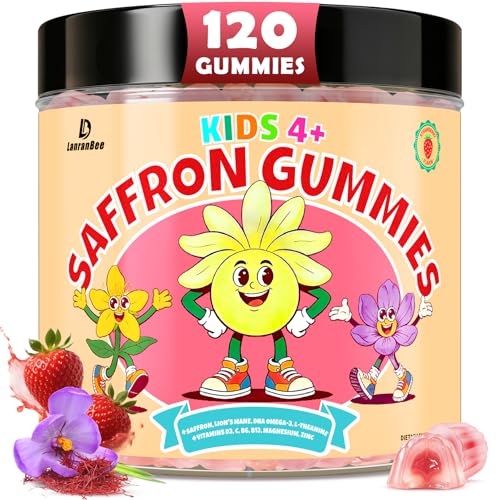 Saffron gummies for mood support