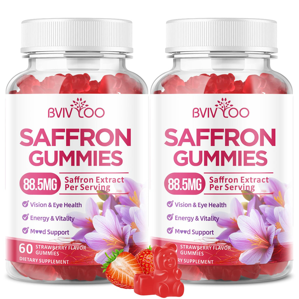 Saffron gummies for mood support