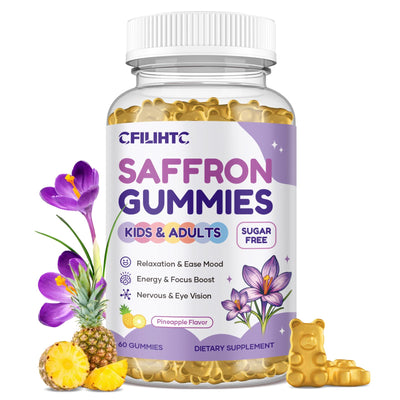 Saffron Gummies 88.5 mg - 60 Count