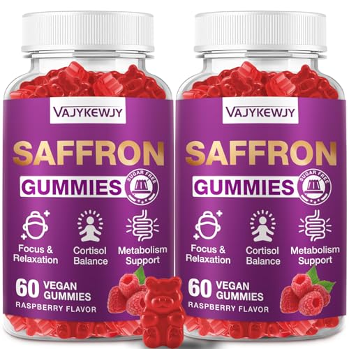 Saffron gummies for mood support