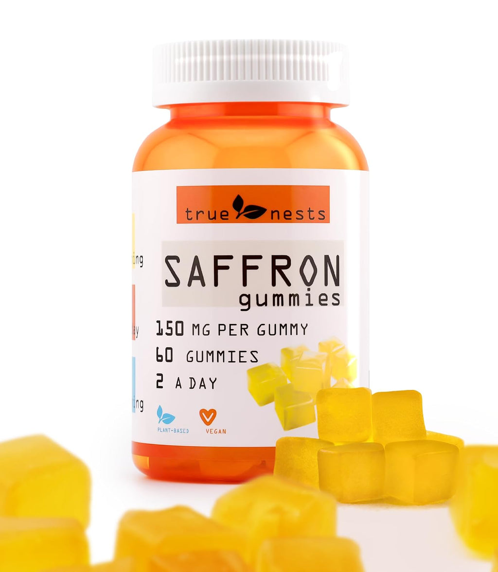 Saffron gummies for mood support