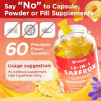 Saffron gummies for seniors' vitality