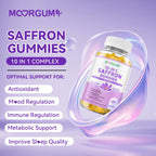 Saffron gummies for stress relief