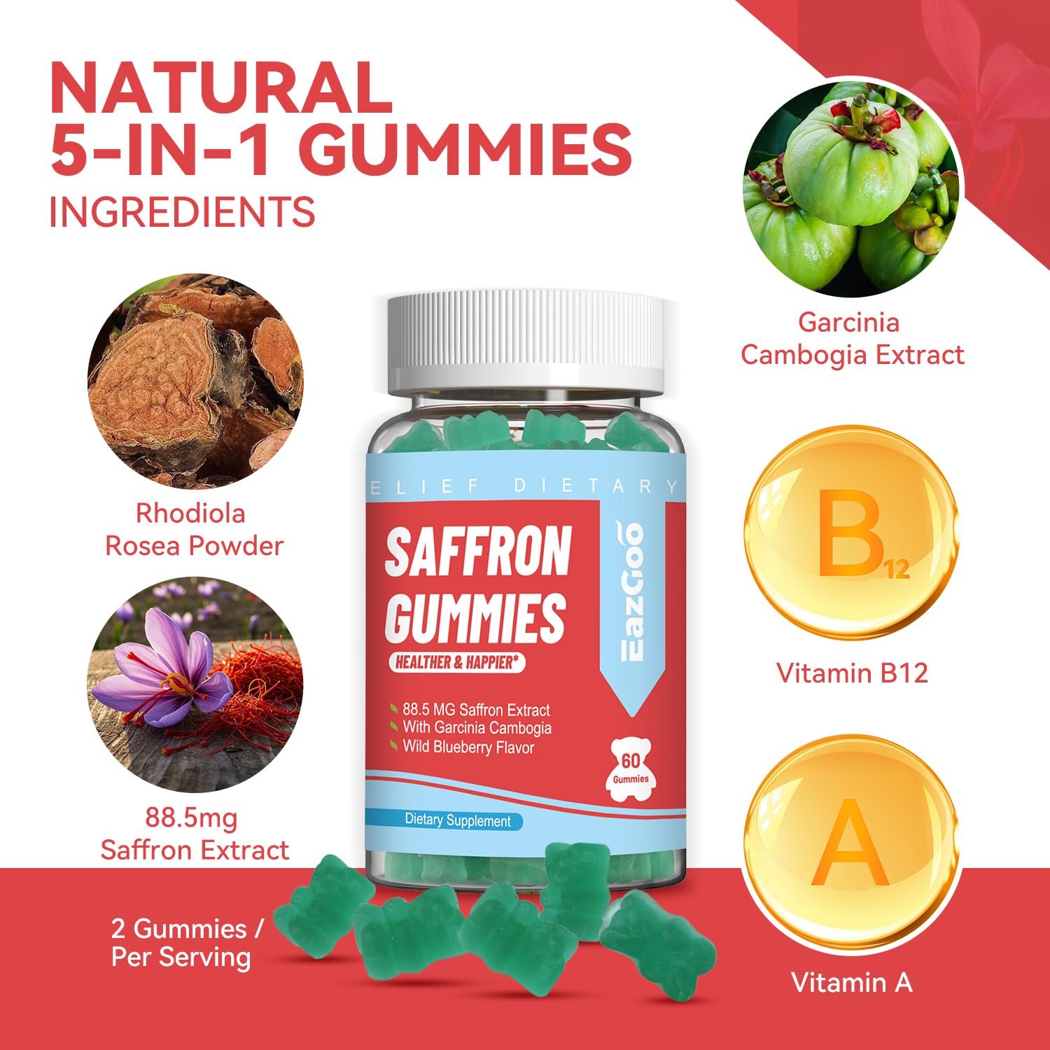 saffron gummies for stress relief