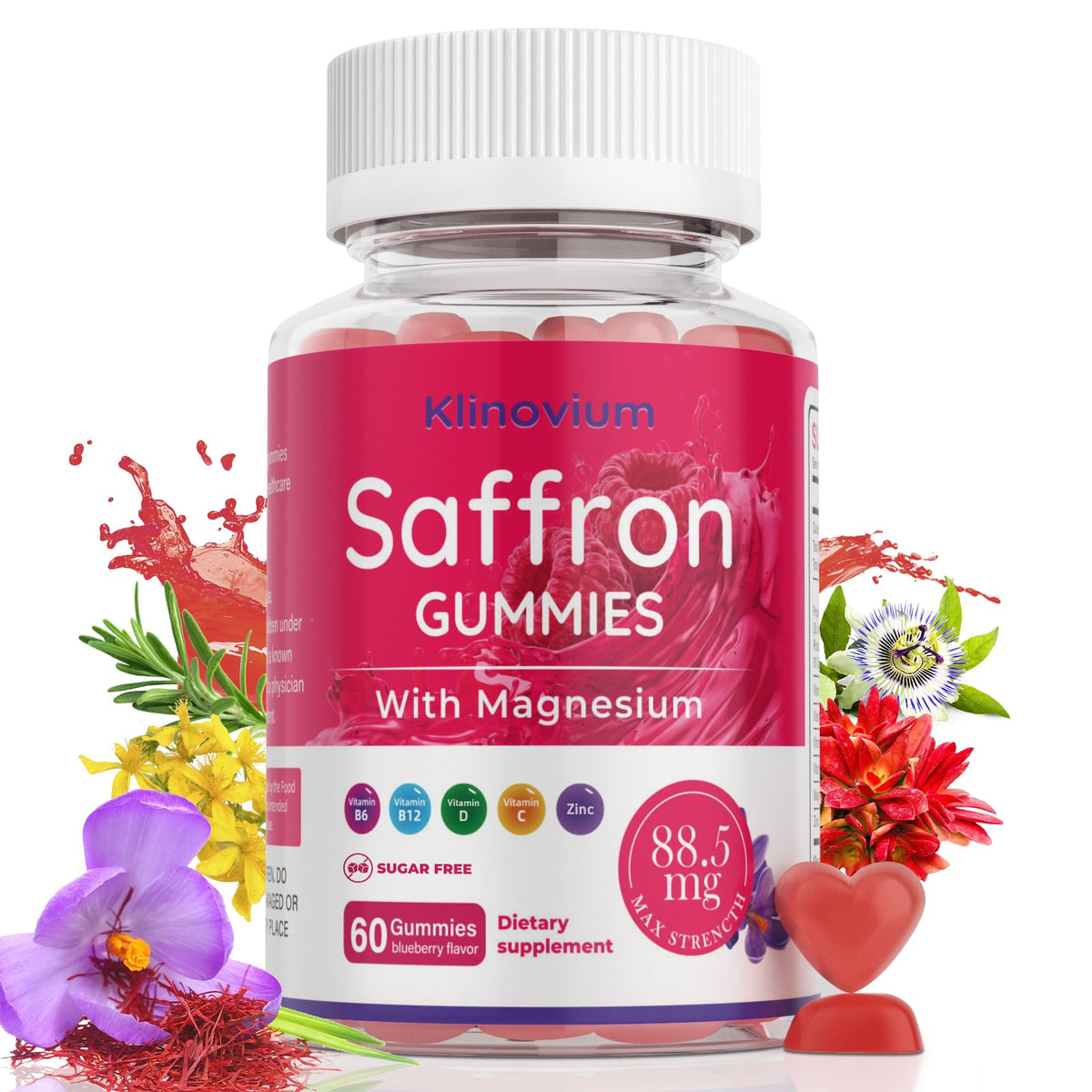 saffron gummies for stress relief