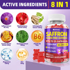 Saffron gummies for stress relief