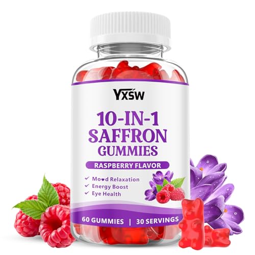 Saffron gummies for stress relief