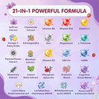 Saffron gummies to boost mental clarity