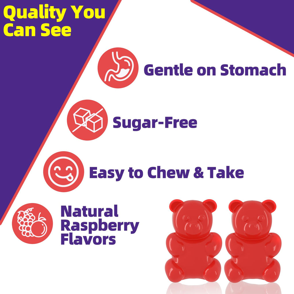 Saffron gummies with 88.5 mg potency