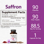 Saffron gummy multivitamin for easy intake