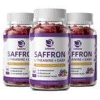 Saffron gummy multivitamins for adults