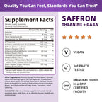 Saffron herbal blend gummies 60 count