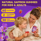 Saffron herbal blends for daily vitality