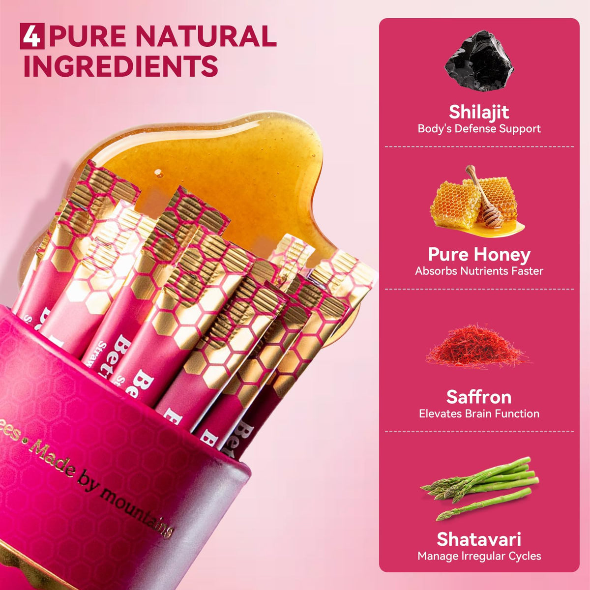 Saffron infused herbal energy