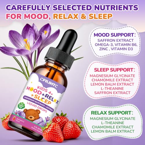Saffron infused magnesium for children
