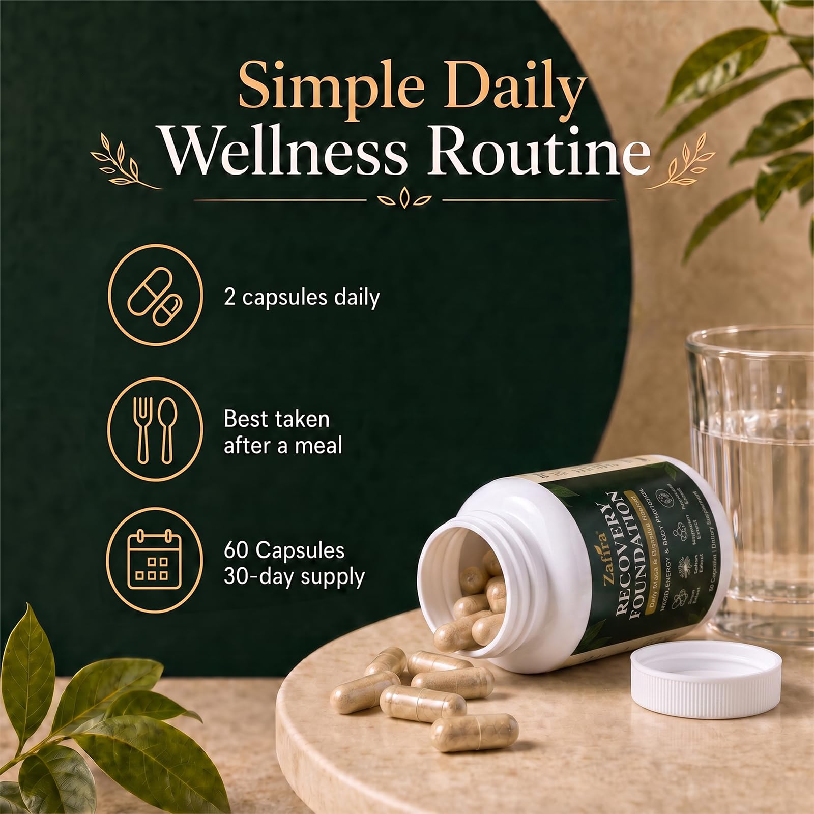 saffron infused recovery supplements