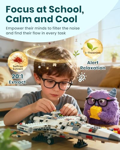 Saffron kids gummies for relaxation