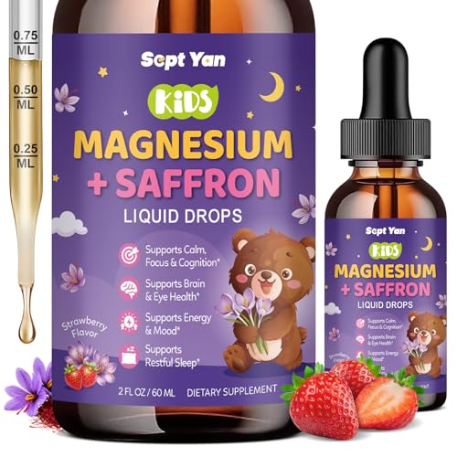 saffron magnesium drops for relaxation
