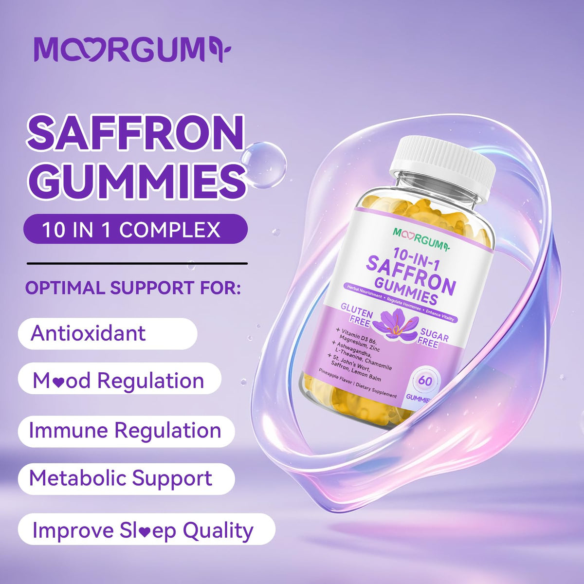 Saffron multivitamin for men’s health