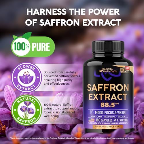 Saffron multivitamin for men’s vitality