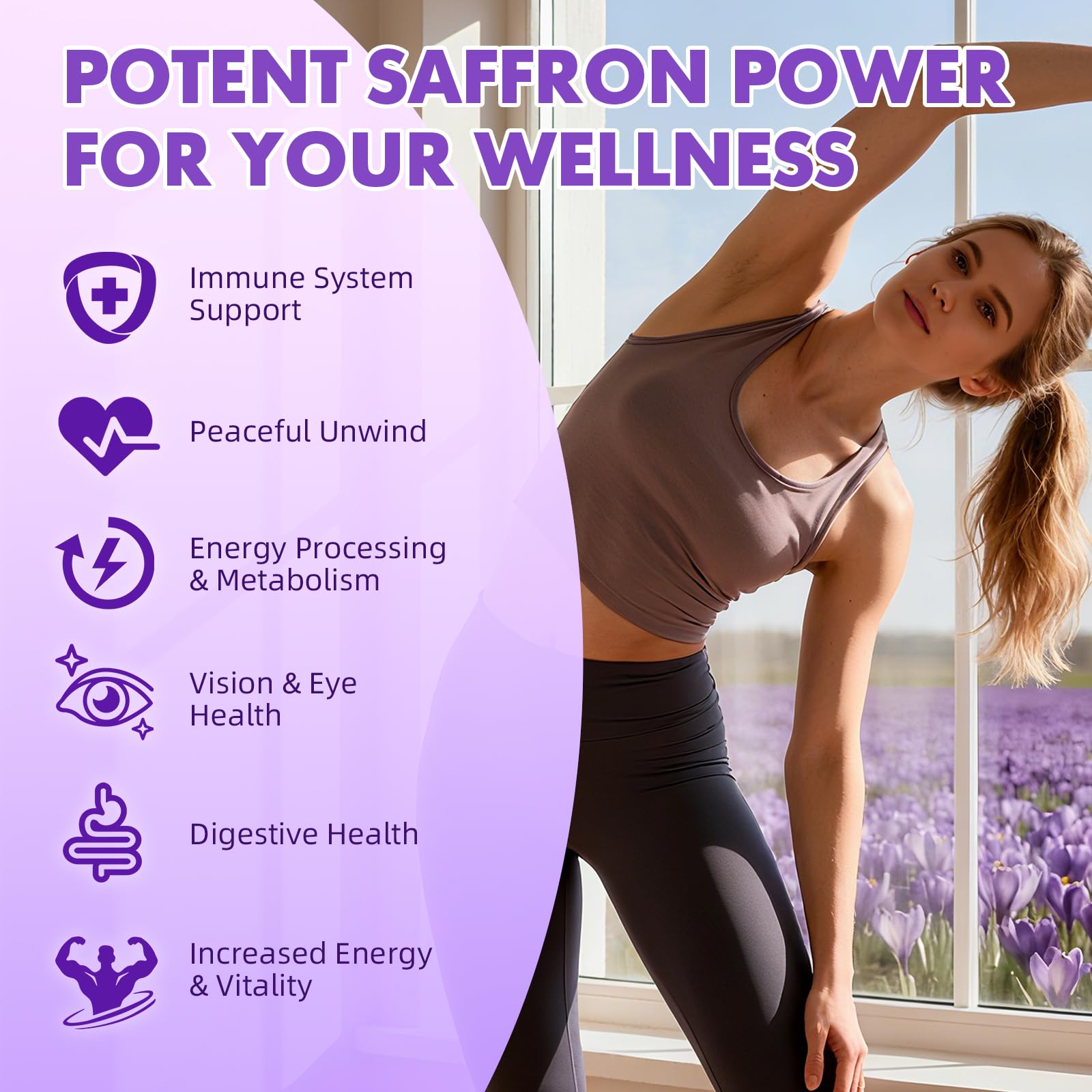 Saffron multivitamin for men’s vitality