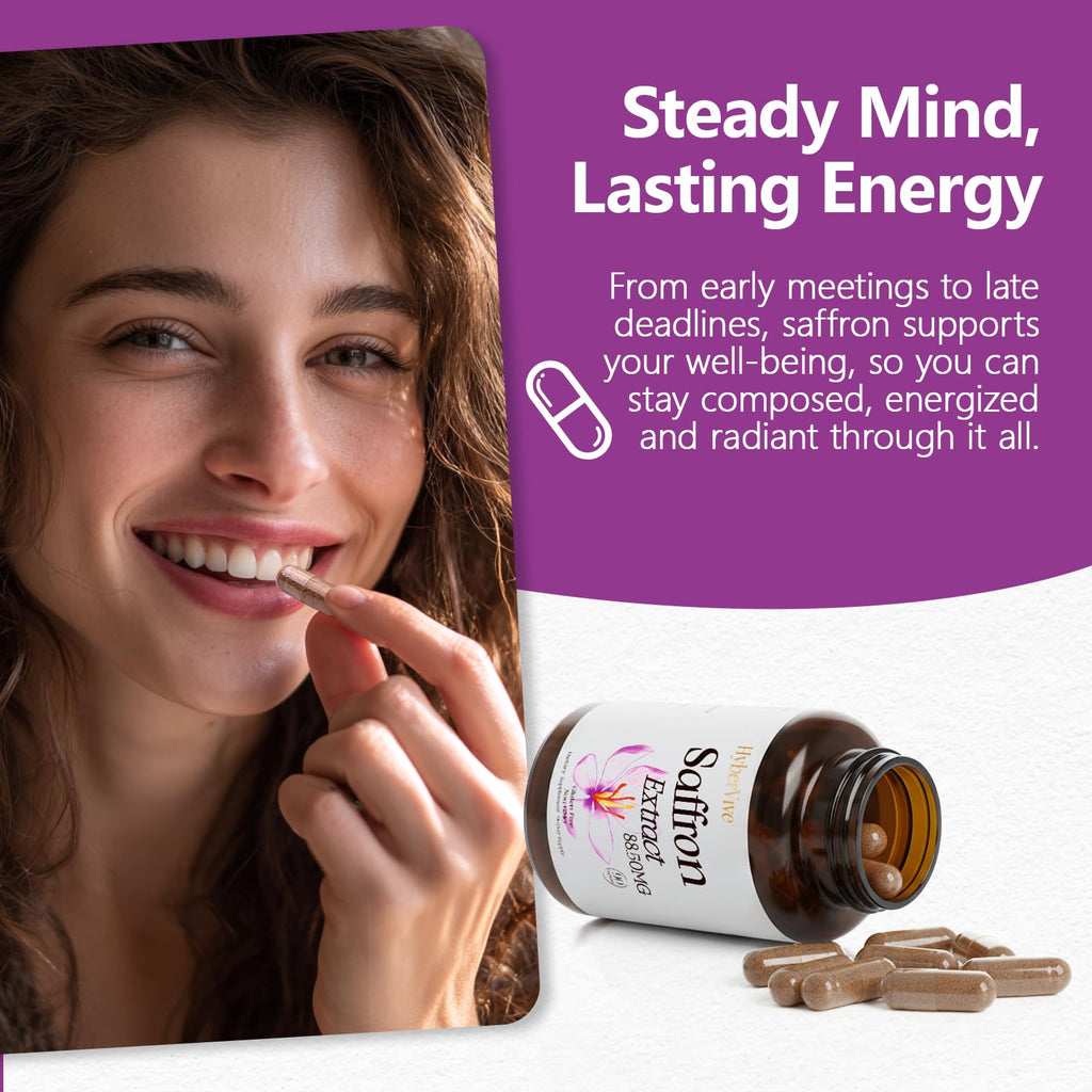 Saffron multivitamin for women’s wellness