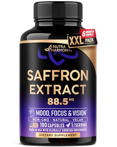 Saffron multivitamins for daily health
