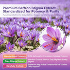Saffron multivitamins for daily nutrition