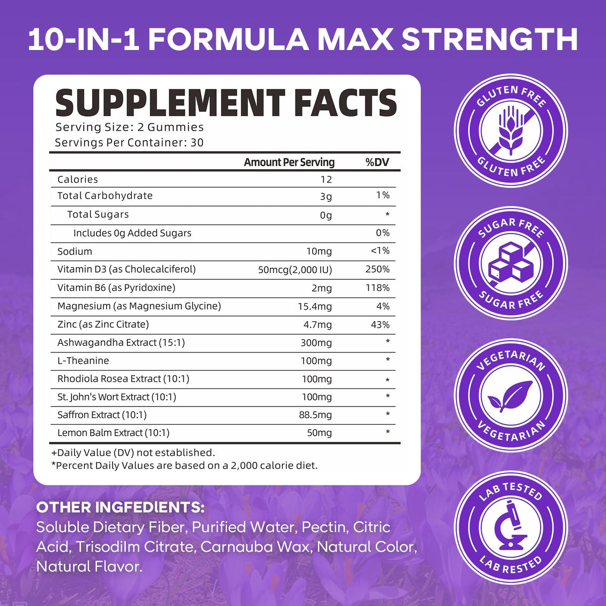 Saffron multivitamins for kids health