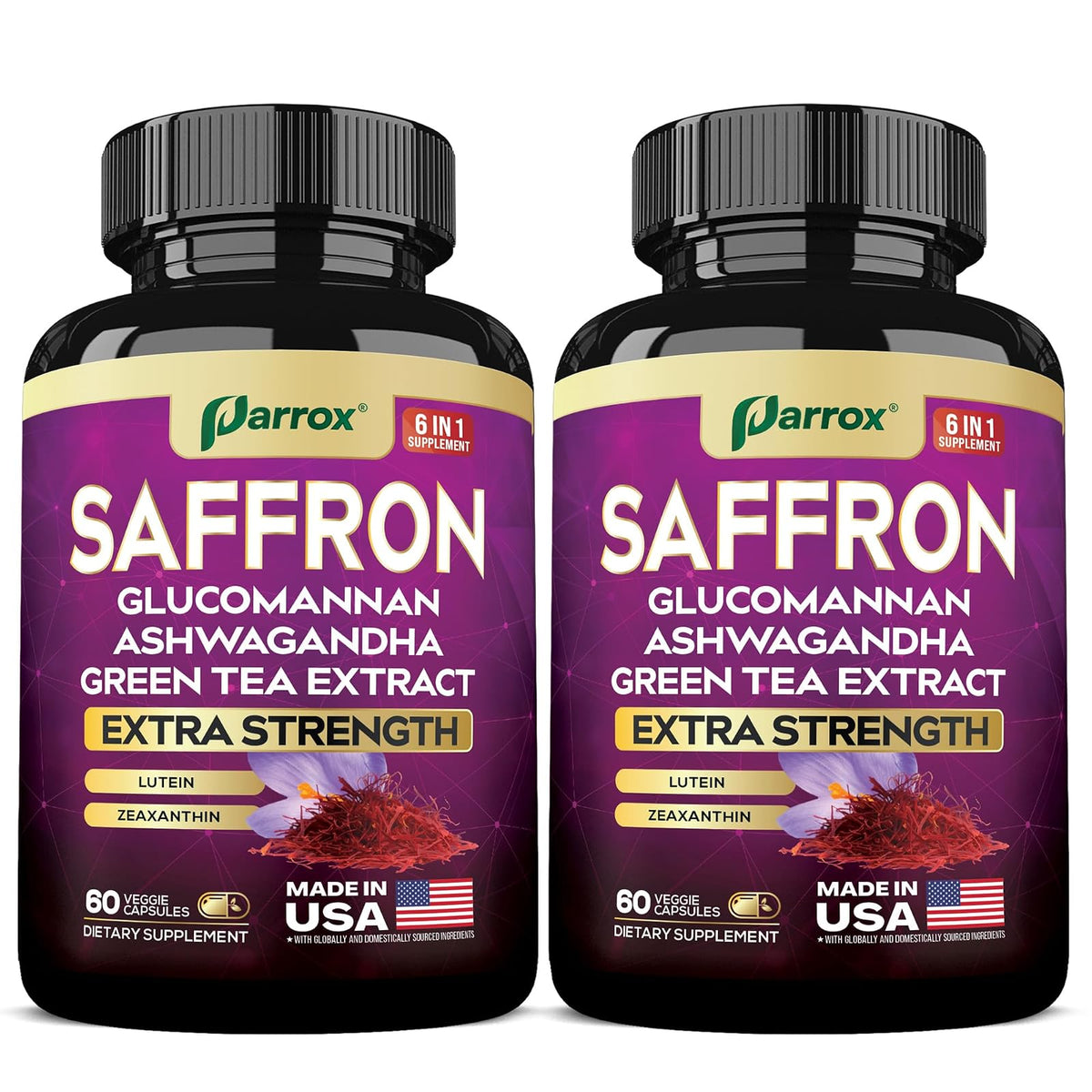 Saffron supplement for eye health