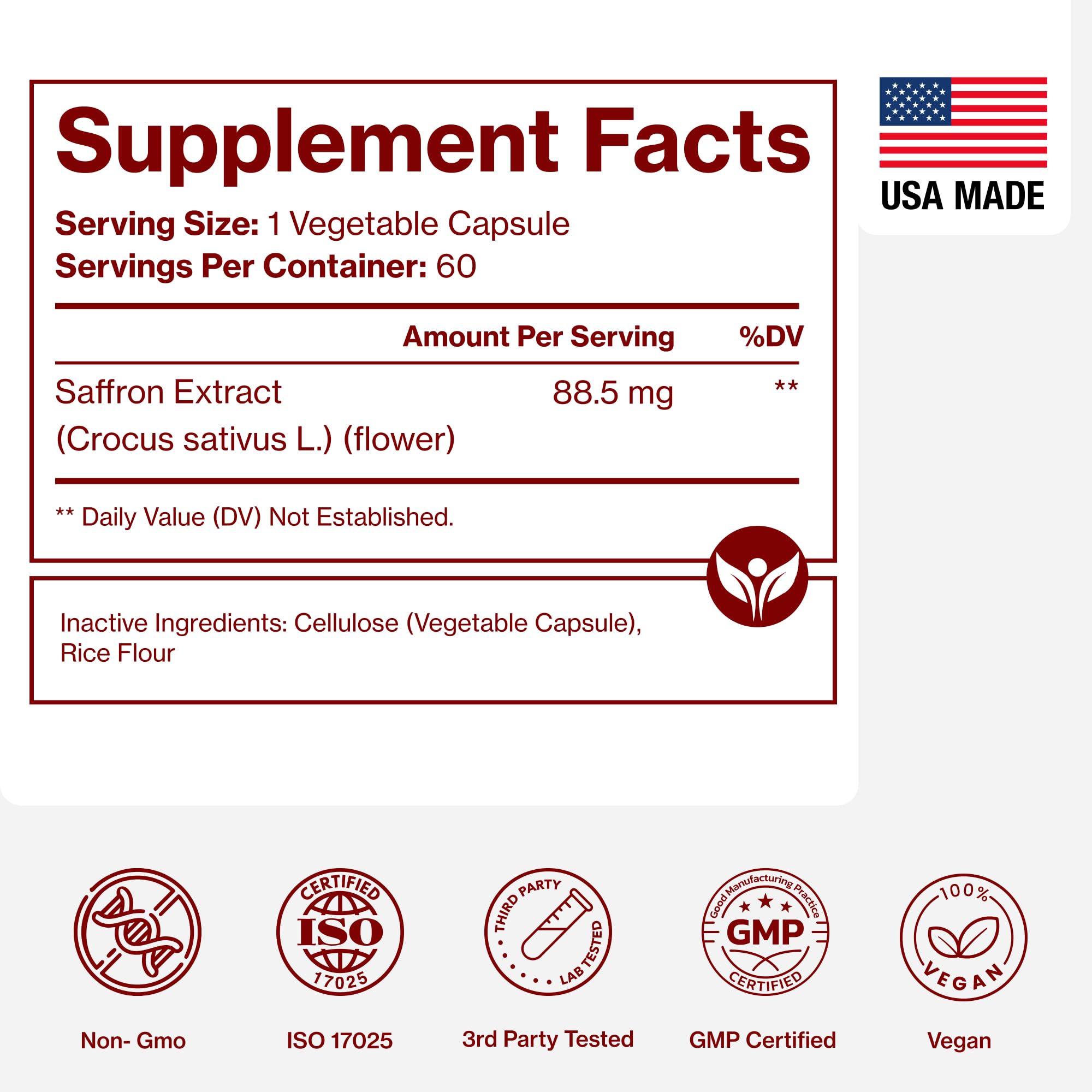 saffron supplement for stress relief