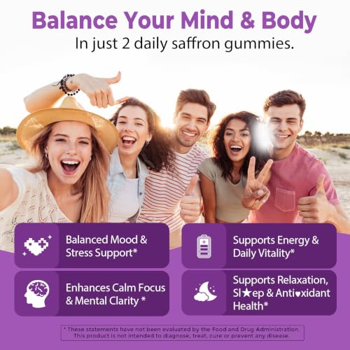 Saffron supplements for emotional wellness