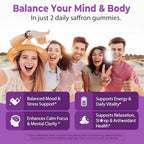 Saffron supplements for emotional wellness
