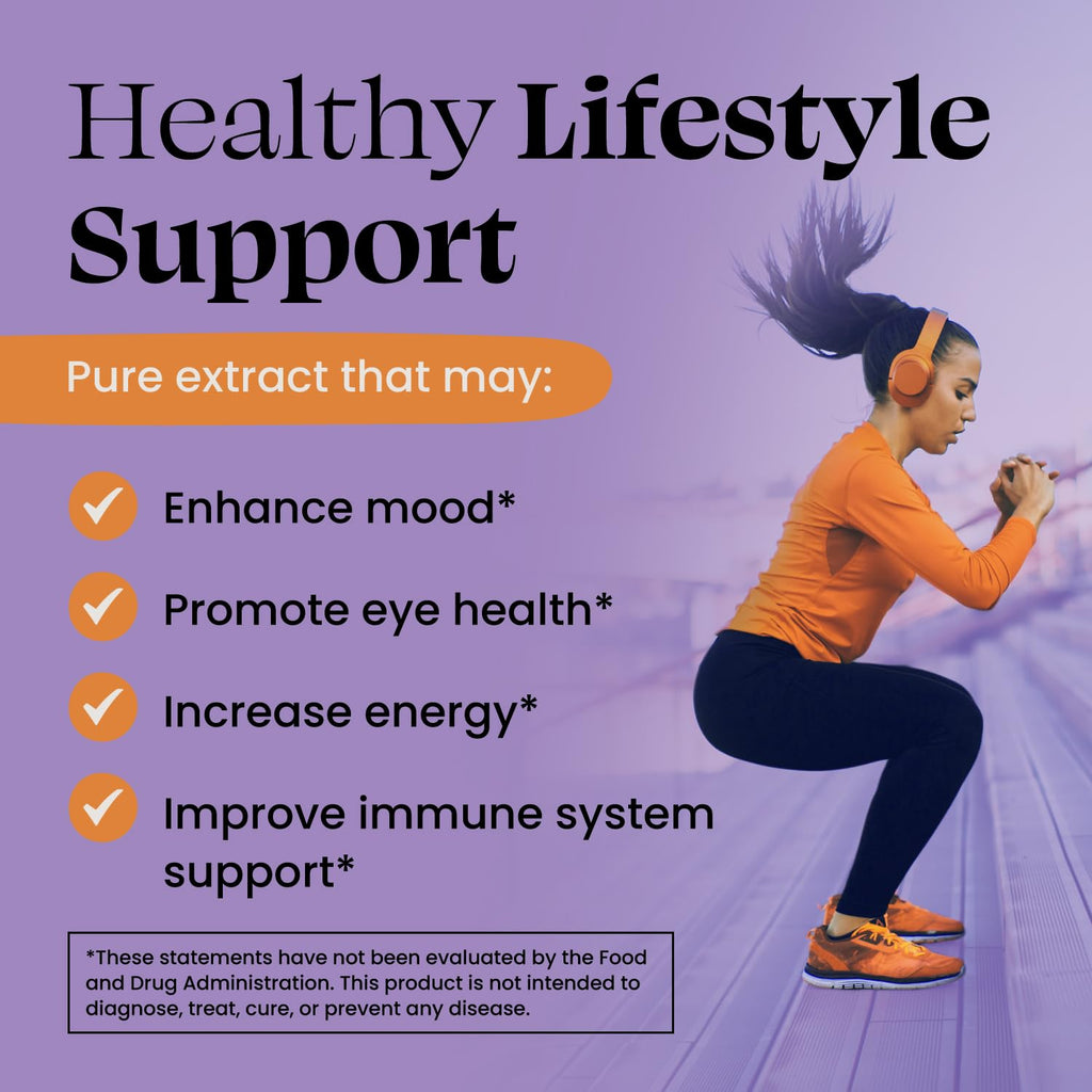 Saffron supplements for enhanced well-being