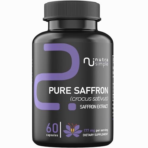 Saffron supplements for mood support