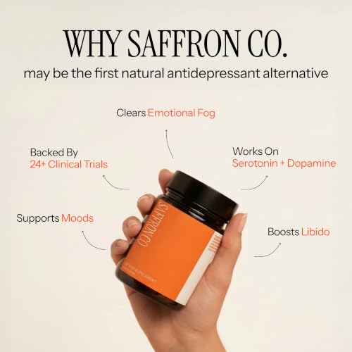 Saffron supplements for overall health