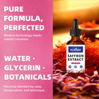 Saffron tincture for enhanced mood