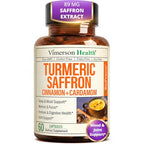 saffron turmeric curcumin capsules